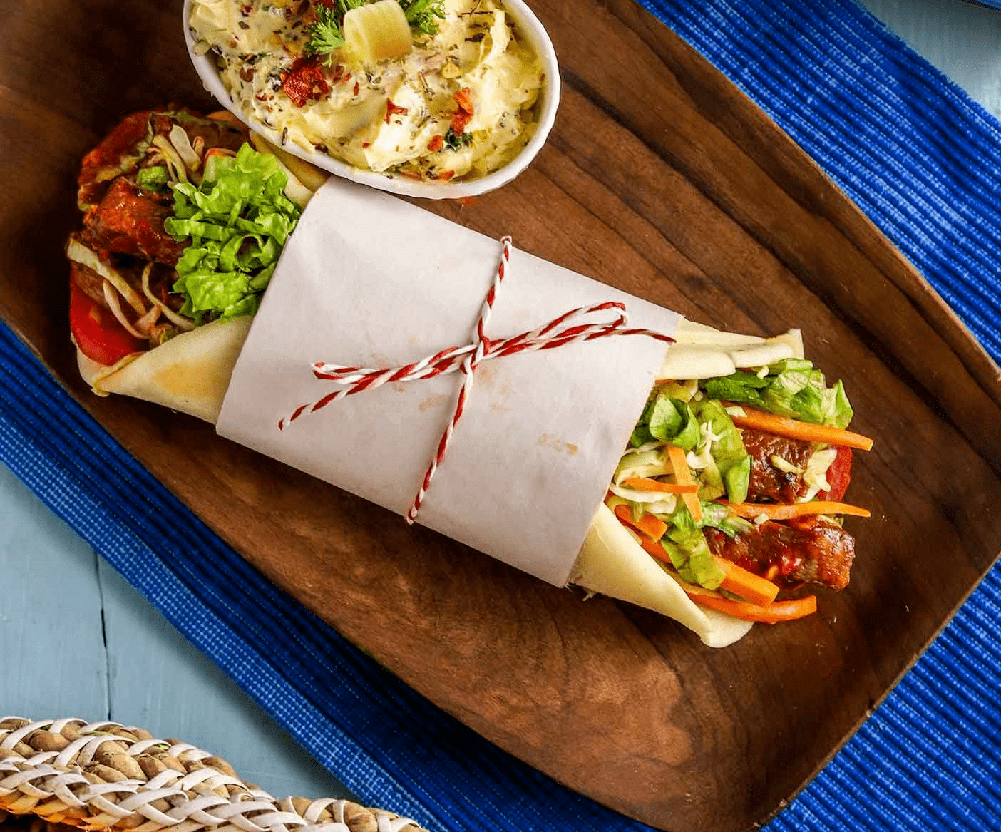Beef Pita Wrap | BlueBand